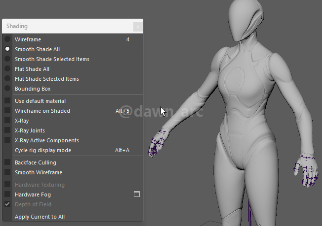 [Maya]Display-Viewport